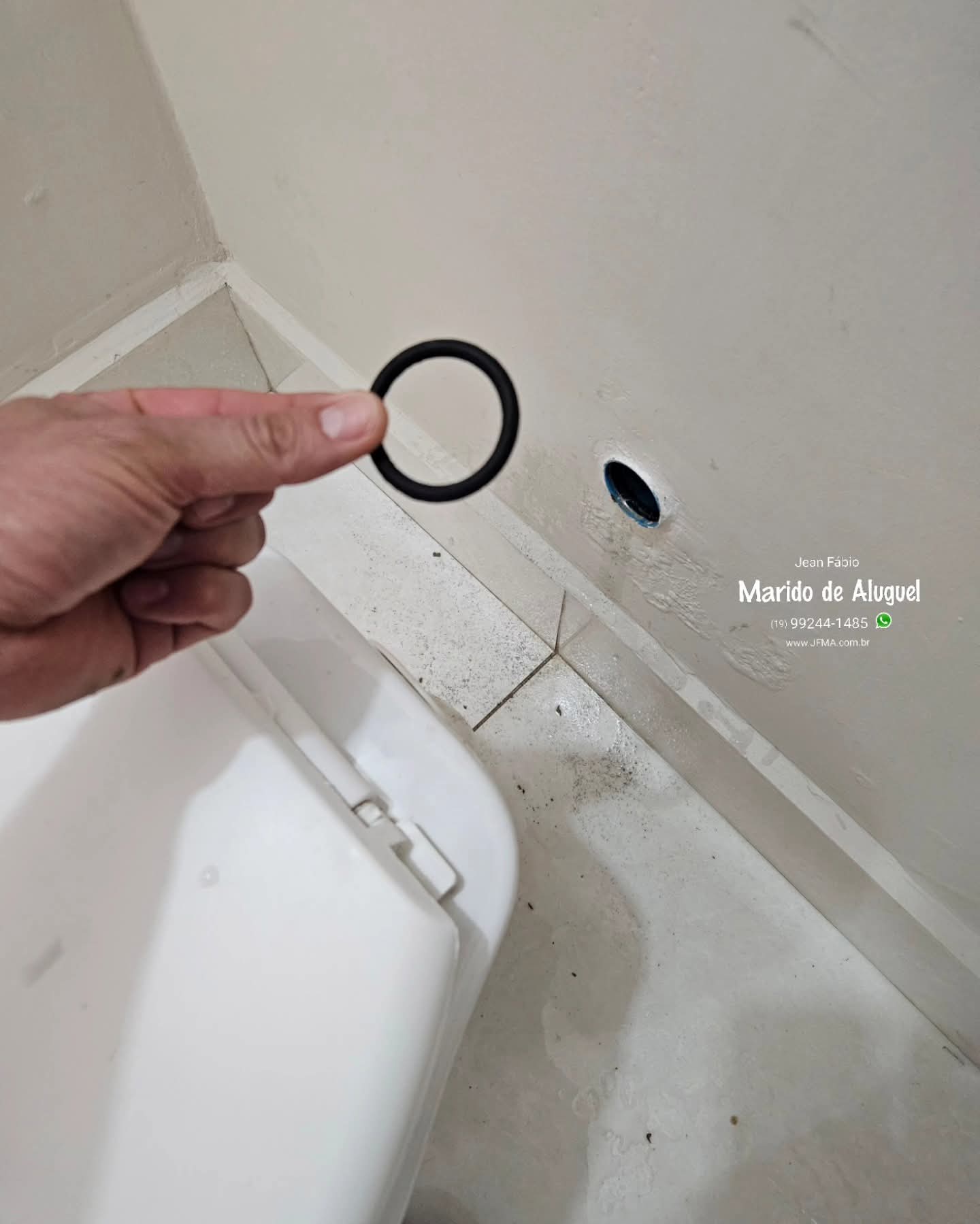 Substituição de Tubo de Ligação da Descarga - Jean Fabio - Marido de ...